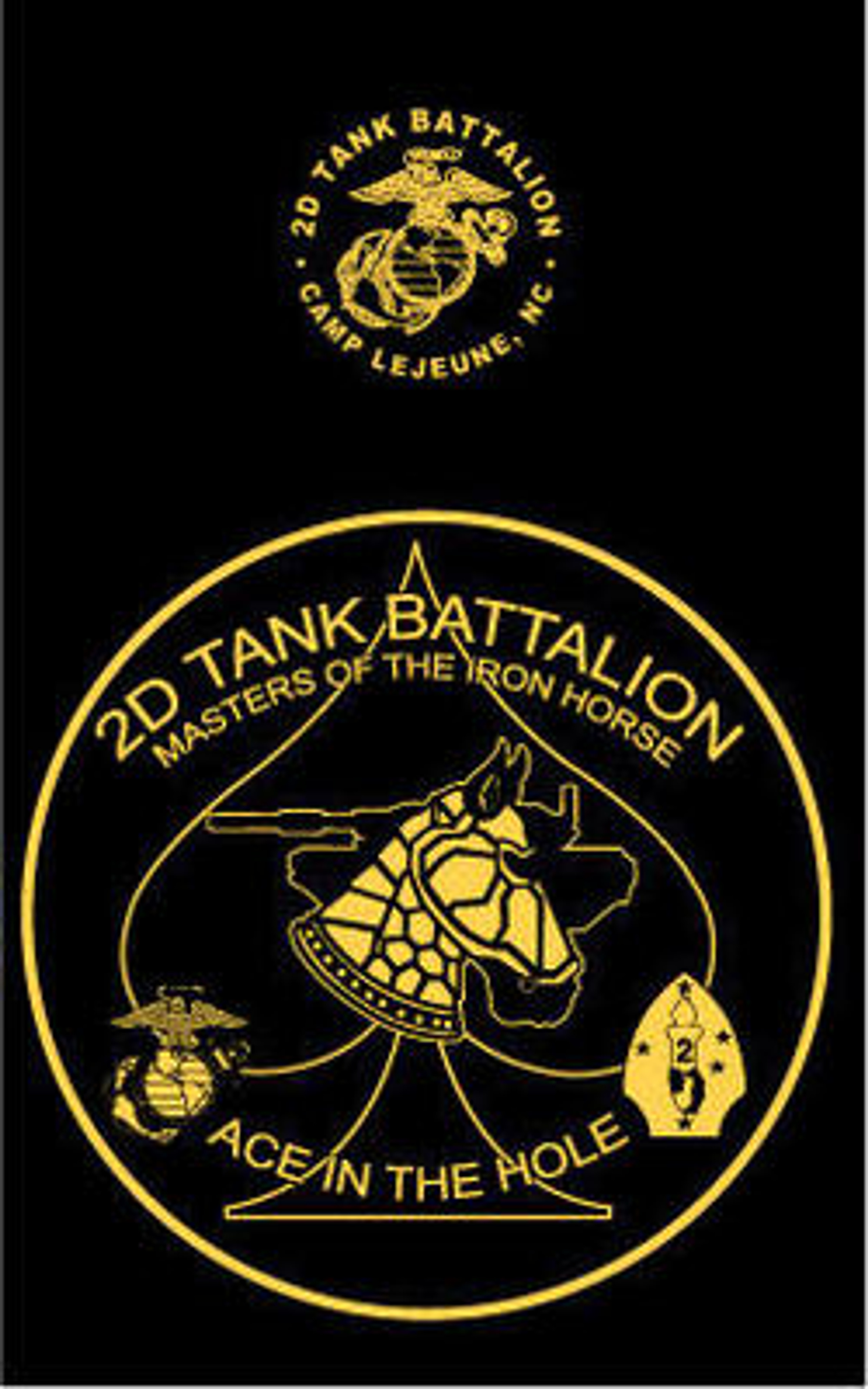 2nd Tank Battalion T-shirt - Hard Charger Apparel 2nd Tank Battalion T-shirt - Hard Charger Apparel